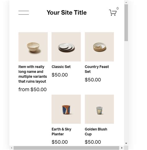 Mobile Grid Layout Customize With Code Squarespace Forum