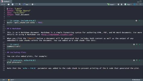 Scientific Reports With Rmarkdown