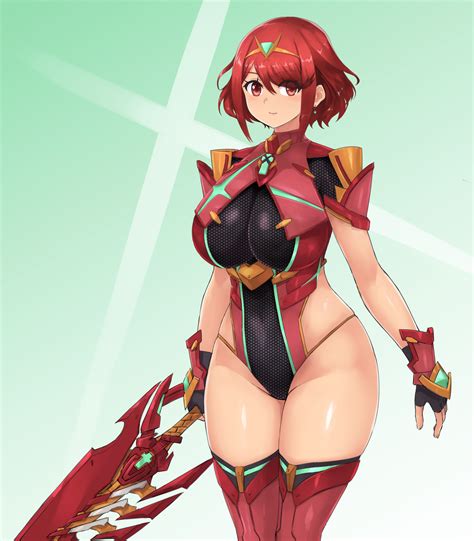 Pyra Xenoblade Chronicles And More Drawn By Angoha Danbooru
