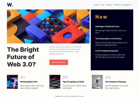 Frontend Mentor Responsive Landing Page Using Bootstrap 52 Coding Challenge Solution