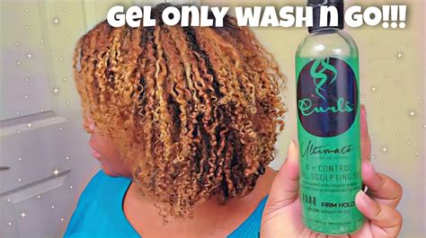 Gel Only Wash N Go Using The Curls B N Control Curl Sculpting Gel R Naturalhair