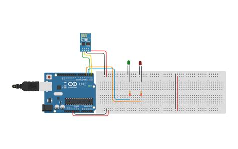 Circuit Design Bluetooth Arduino Tinkercad