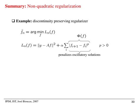 Ppt Ill Posedness And Regularization Of Linear Operators 1 Lecture