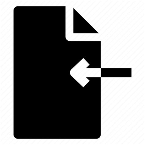 Document File Import Icon
