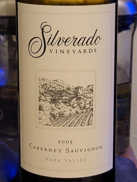 2005 Silverado Vineyards Cabernet Sauvignon Napa Valley Usa