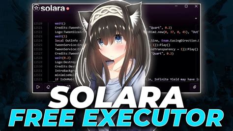 UPDATE SOLARA EXECUTOR KEYLESS FULL BYFRON BYPASS V3 UNC 90 ROBLOX YouTube