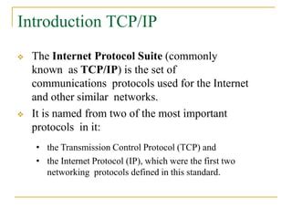 TCP IP Protocol Suite Simple Explanation PPTX