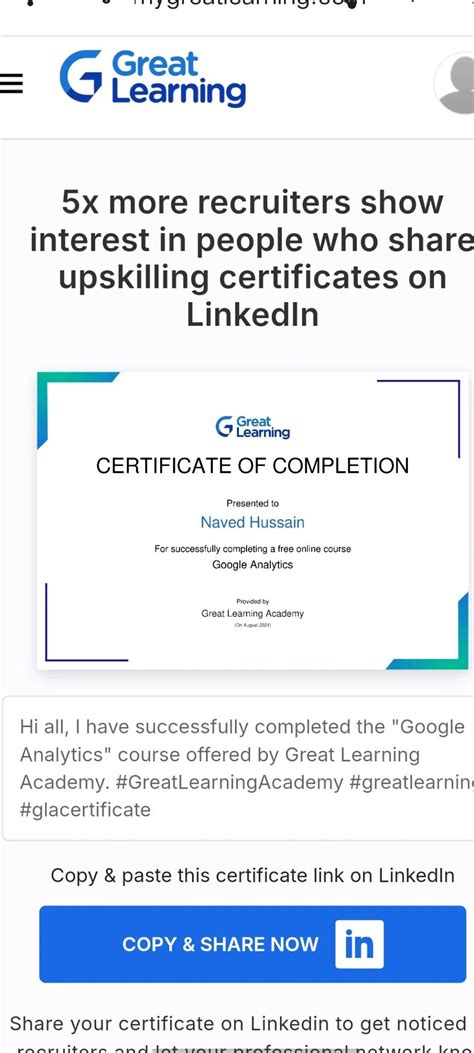Naved Hussain Posted On Linkedin