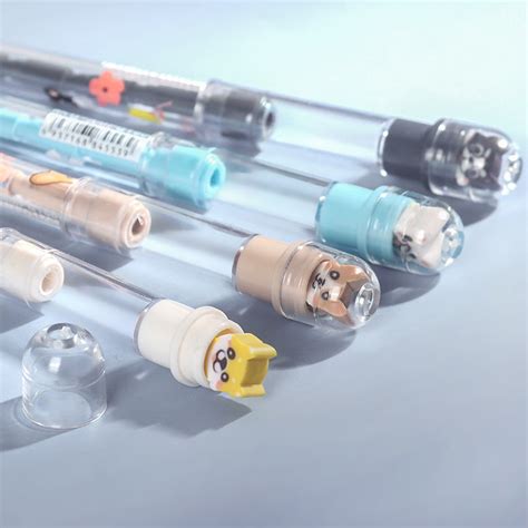 晨光下蛋笔自动铅笔小学生专用一二年级不易断铅幼儿园写字笔专用子弹头铅笔免削铅笔可换笔芯免按粗芯导弹笔 虎窝淘