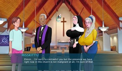 Funny Porn Cartoon With A Sinful Nun