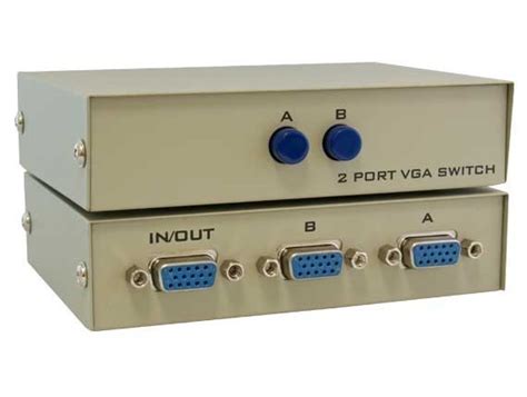 2 Way Vga Input Switch 4k Ultra Hd Cctv