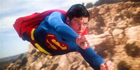 Superman Christopher Reeve Flying Superman The Movie” 1978 Made