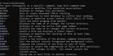 Top 50 Most Used Commands On Command Prompt With Examples
