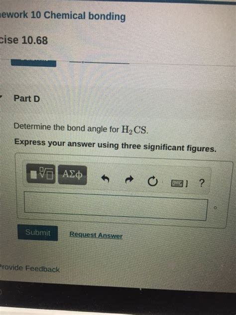 solved che homework 10 chemical bonding exercise 10 68 part