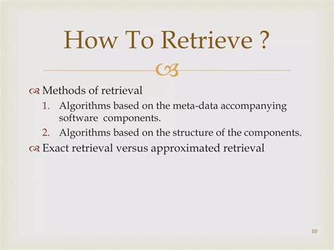 Software Component Reuse Repository Ppt