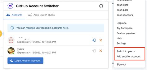 i found a new browser extension for switching accounts what