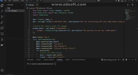 sam jaferpour on linkedin creating an api from a local ollama github