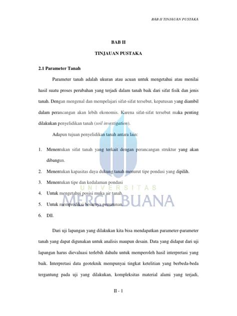 Parameter Tanah Pdf