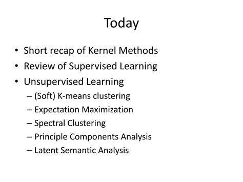 Lecture 17 Supervised Learning Recap Pptx Web Development Internet