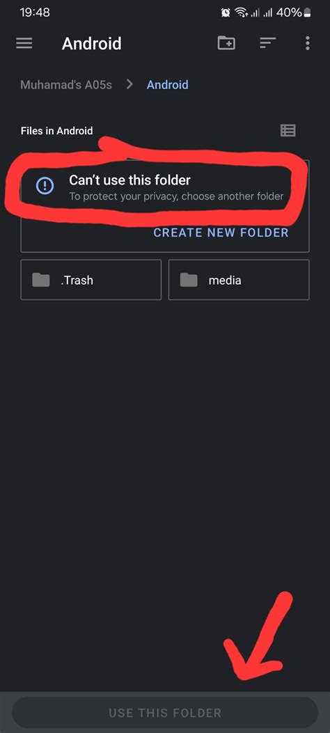android restrictions samsung members