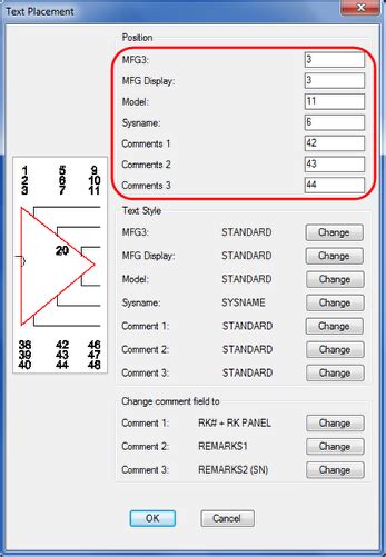 Text Position
