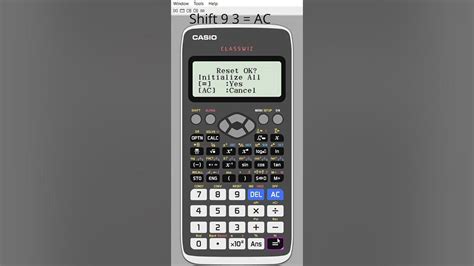 Reset Casio Classwiz Calculators In Seconds Youtube