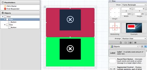 Iphone Uiimageview Uibutton Autoresize To Wrong Frame Value On
