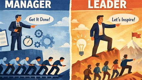 The Difference Between A Leader And A Manager — And Why It Matters
