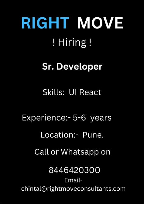Chintal P On Linkedin Ui React Hiring Rightmove