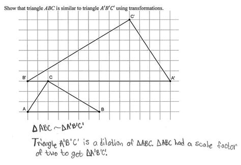 Sequence Of Transformations Worksheet Worksheets Triangle Abc