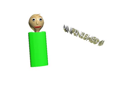 Baldi V8 Unfinished By Sm64wariogamig3dmod On Deviantart