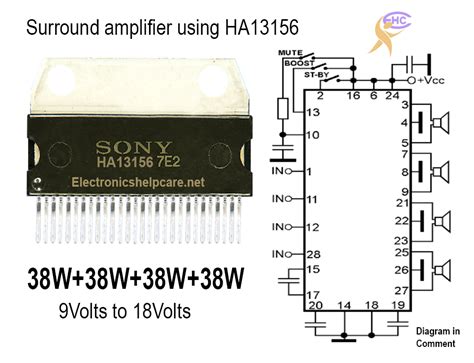Best 13 60 Watt Stereo Amplifier Circuit Using Lm3876 Artofit