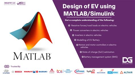 Design Of Ev Using Matlab Including Project Based 1 Month Internship Program Certification