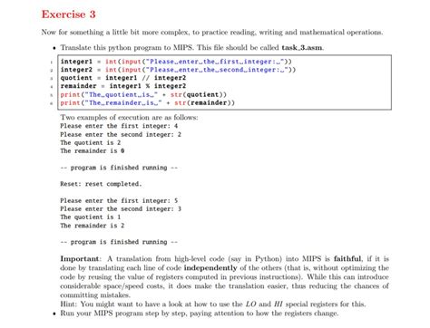 Solved Exercise 3 1 4 5 Now For Something A Little Bit More
