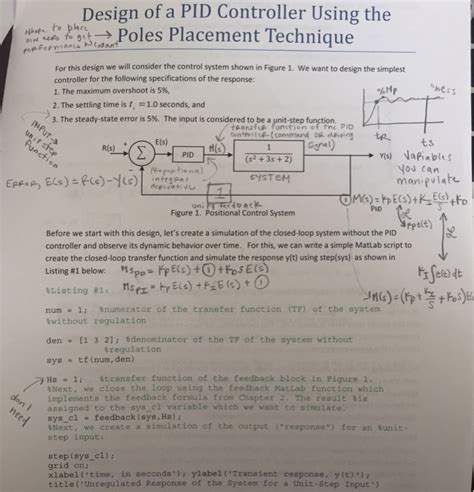 Solved Provide The Matlab Code To Plot The New Root Loci To