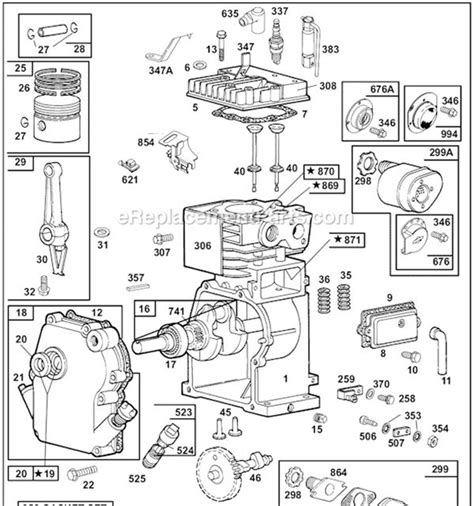 Briggs And Stratton 17.5 Hp Parts Diagram