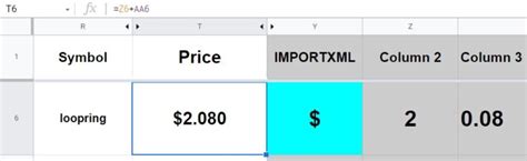 Pull Data From Websites In Google Sheets With Importxml Web Scraping