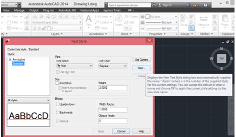Essential Steps To Create Text Style In AutoCAD