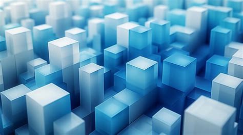 Experience The Dynamic Interplay Of Blue Hues Symbolizing The Intricate