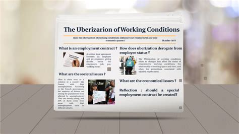 The Uberization Of Working Conditions By Anatole Poulain On Prezi