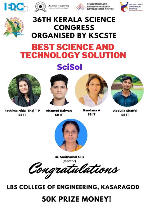 fathima nida thaj t p on linkedin scisolwinner techinnovation