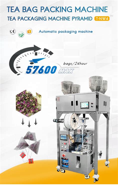 차 부대를 위한 완전히 자동적인 삼각형 나일론 향낭 여과기 복각 꽃 잎 포장기 Buy 삼각형 나일론 포장기포장 기계 티백꽃 잎 포장 기계 Product On
