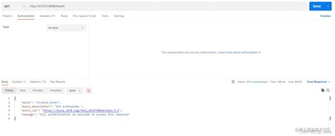 spring authorization server入门 五 自定义异常响应配置在第三章的时候就有提到过响应信息的 掘金