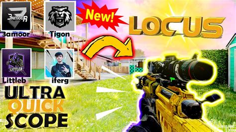 Locus Sniper All Time Best Gunsmith Loadout Insane Quick Scope