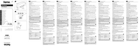 Hama Usb C Hub Multiport User Manual And Specifications