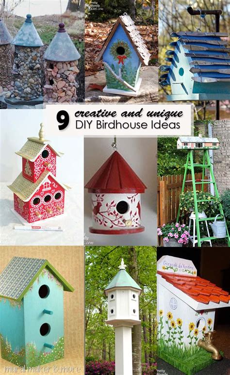Homemade Roof Birdhouse Ideas Free Bird House Plans Log Cabin