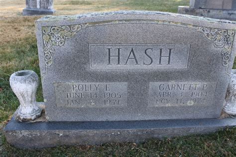 Polly Elizabeth Anders Hash 1905 1971 Find A Grave Memorial