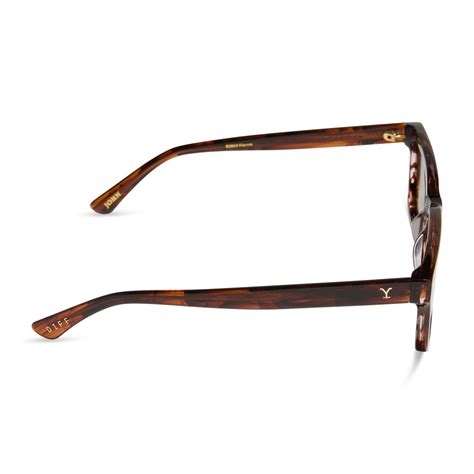 Yellowstone John Dutton Sunglasses Sequoia Tortoise And Brown Diff