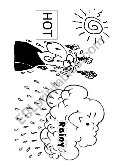 Weather Esl Worksheet By Romina987