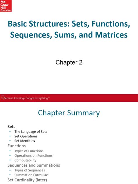 Chapter 2 P 1 Pdf Set Mathematics Summation